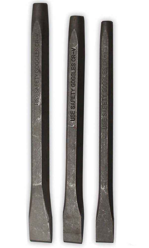 ToolUSA 3 Piece Cold Chisel Set - TZ7730 - Walmart.com