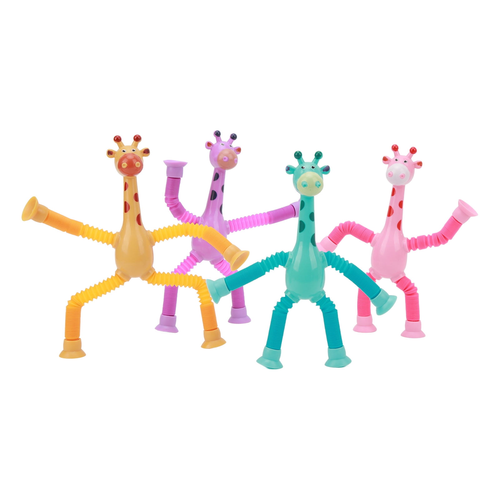 Click here for Zaqw 4pcs Telescopic Suction Cup Toy  Glowing Cute... prices