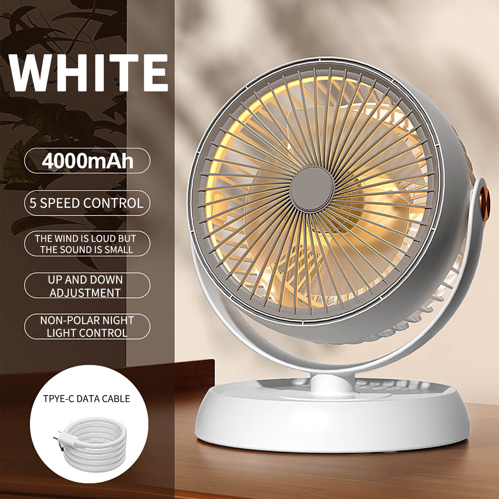 Click here for Topllc Fan For Bedroom  Desk Fan Circulating Fan D... prices