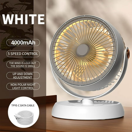 Circulating Fan Desktop With High Wind Power And Silent Desk Fan That ...
