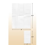 Singular Premium, Disposable Paper Guest Towels, 15.5x12, 200 ct ...