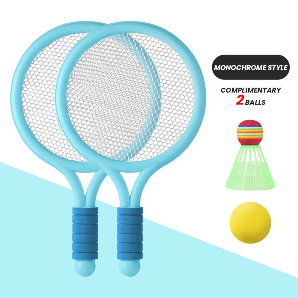 CSCHome 2PCS Kids Outside Sports Parent-Child Toys Toy Badminton Racket ...