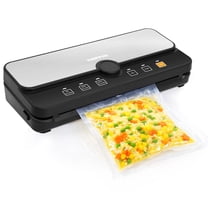 Anova Precision Vacuum Sealer, Black, One-Hand Operation, Built-In Bag ...