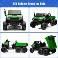 24V Ride on Truck 2 Seater Kids Ride on Car for Boys and Girls Ride on ...