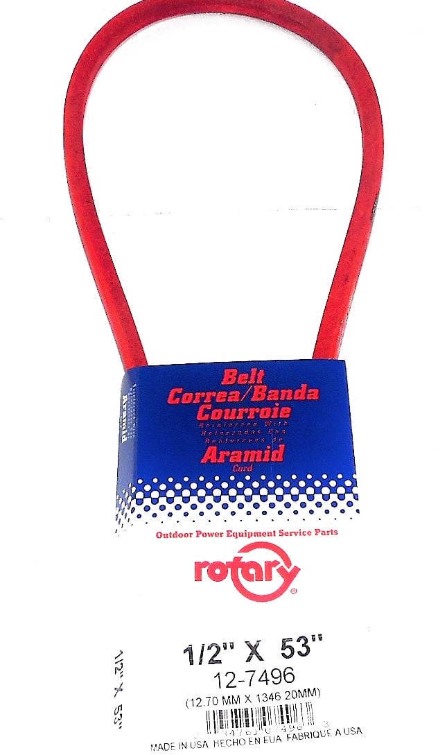 7496 Belt (1/2" X 53") Made with Aramid Construction Compatible With ...