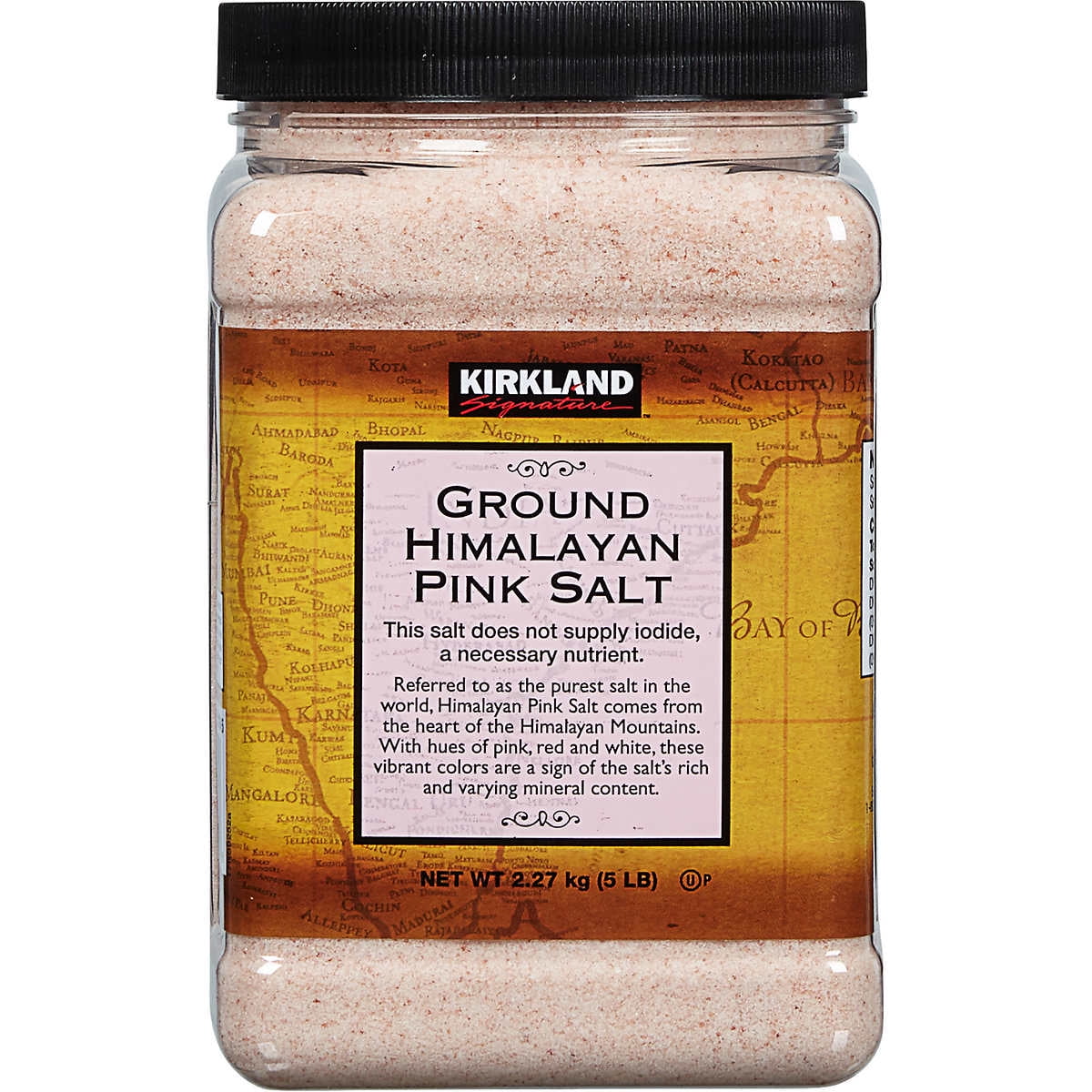 Kirkland Signature Ground Himalayan Pink Salt, 5 lbs - Walmart.com