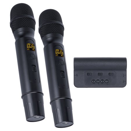 VGEBY Wireless Microphones ,Wireless Microphone Wireless Dual UHF ...