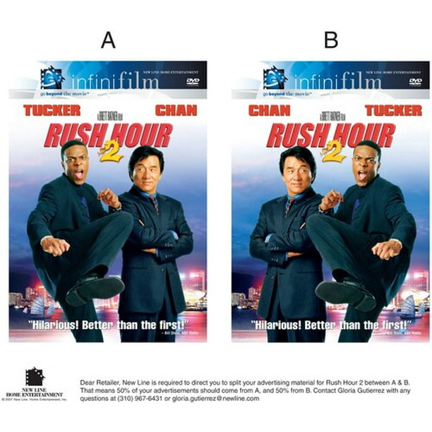 Rush Hour 2 (DVD) - Walmart.com - Walmart.com