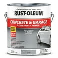 Battleship Gray, Rust-Oleum Satin Concrete and Garage Floor Paint and ...