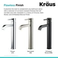 KRAUS Ramus Tall Vessel Bathroom Faucet, Oil Rubbed Bronze Finish ...