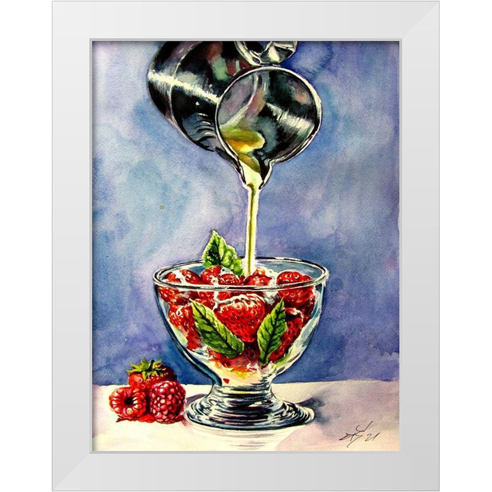 Kovacs Anna Brigite 15x18 White Modern Wood Framed Museum Art Print