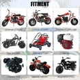 Mini Bike VM22 26mm Carburetor & 212CC Exhaust Pipe Kit for Predator ...