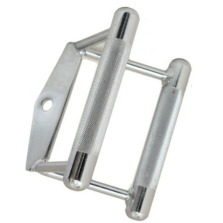 X Factor Deluxe Double D Handle with Rubber Handgrips Seated Row Double ...