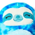 Squishmallows 5 inch Emmi the Blue Tie-Dye Sloth with Eyes Closed ...