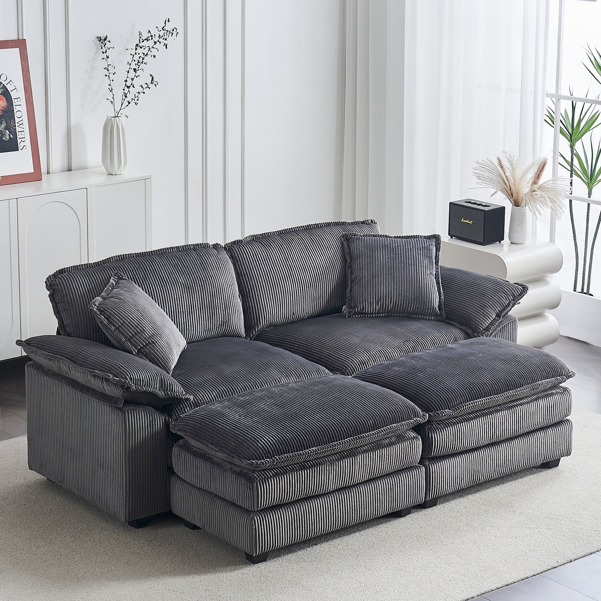 Click here for Velmero Large Modular Combination Sofa comfortable... prices