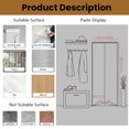 1Set PVC Door Wall Stickers Self-Adhesive Sticker Plants 2000x400mm ...