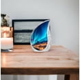 VALERASH Small Northern Light Urns for Adult Male - Mini Mountain Urn ...
