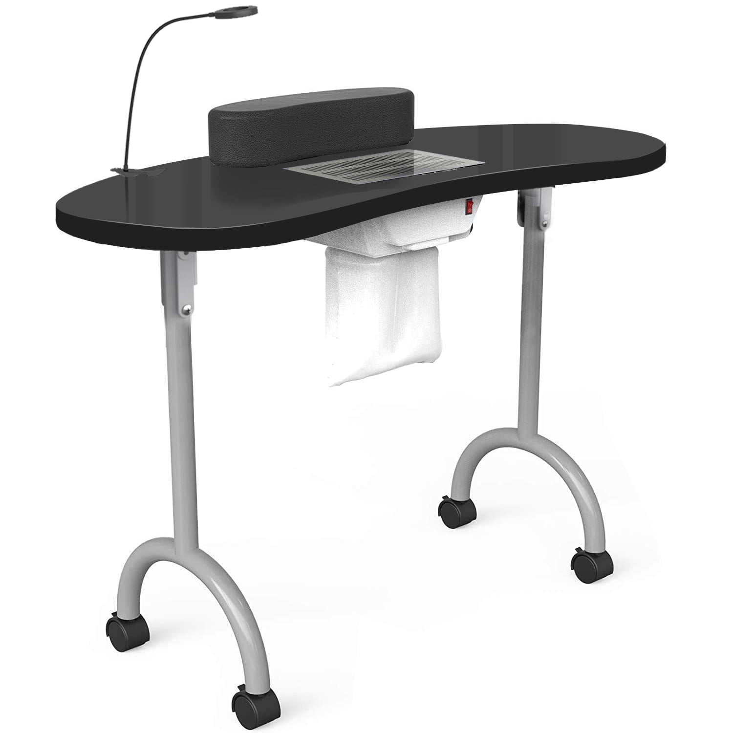 TABU Portable Folding Manicure Nail Table Station with dust Collector ...