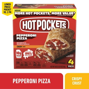 Hot Pockets Chicken Bacon Ranch, Snacks, Air Fryer Snacks, 10g Protein ...