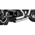 Vance & Hines Chrome Shortshots Staggered Exhaust System (17329 ...