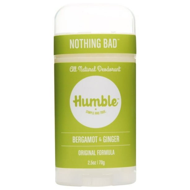 Humble Brands - All Natural Deodorant Stick Bergamot & Ginger - 2.5 oz ...