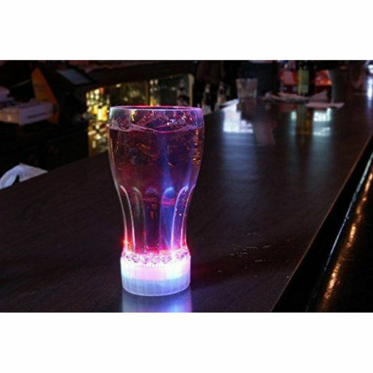 3 Coke Flashing Drinking Cup Led Light Up Shot Bar Club Party Beer