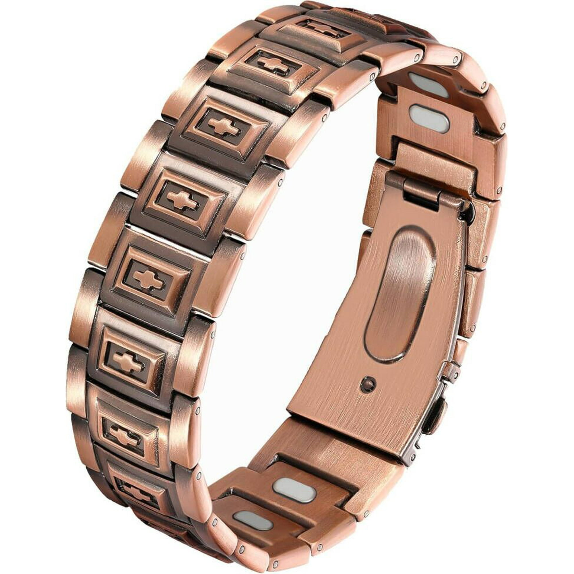 Click here for Wollet 3x Magnetic Copper Bracelet For Men bracele... prices