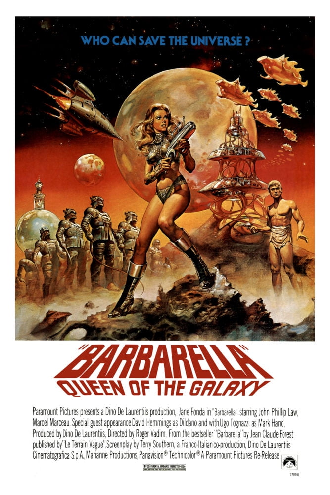 Barbarella 1968 Poster