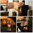 Wood Stove Fan Heat Powered Dual Motor | Non Electric Heat Activated ...