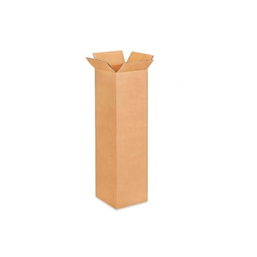 8"L x 6" W x 4" H, 25 Pack Tailored Packaging Corrugated Shipping Boxes ...
