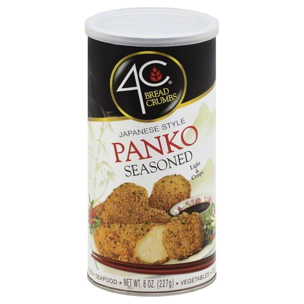 4C Japanese Style Seasoned Panko Bread Crumbs 8 oz. Canister - Walmart.com