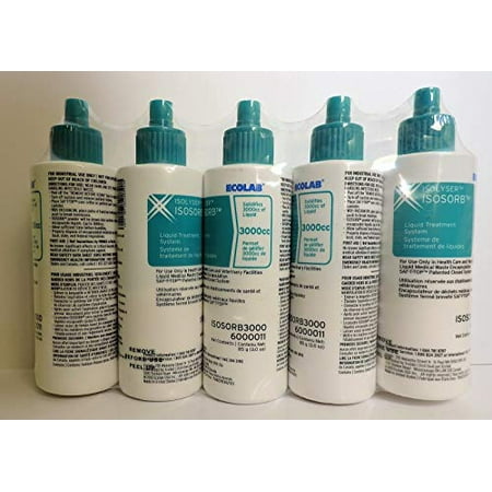 Isosorb ECOLAB Isolyser Liquid Treatment System 3000cc (5 Pack ...