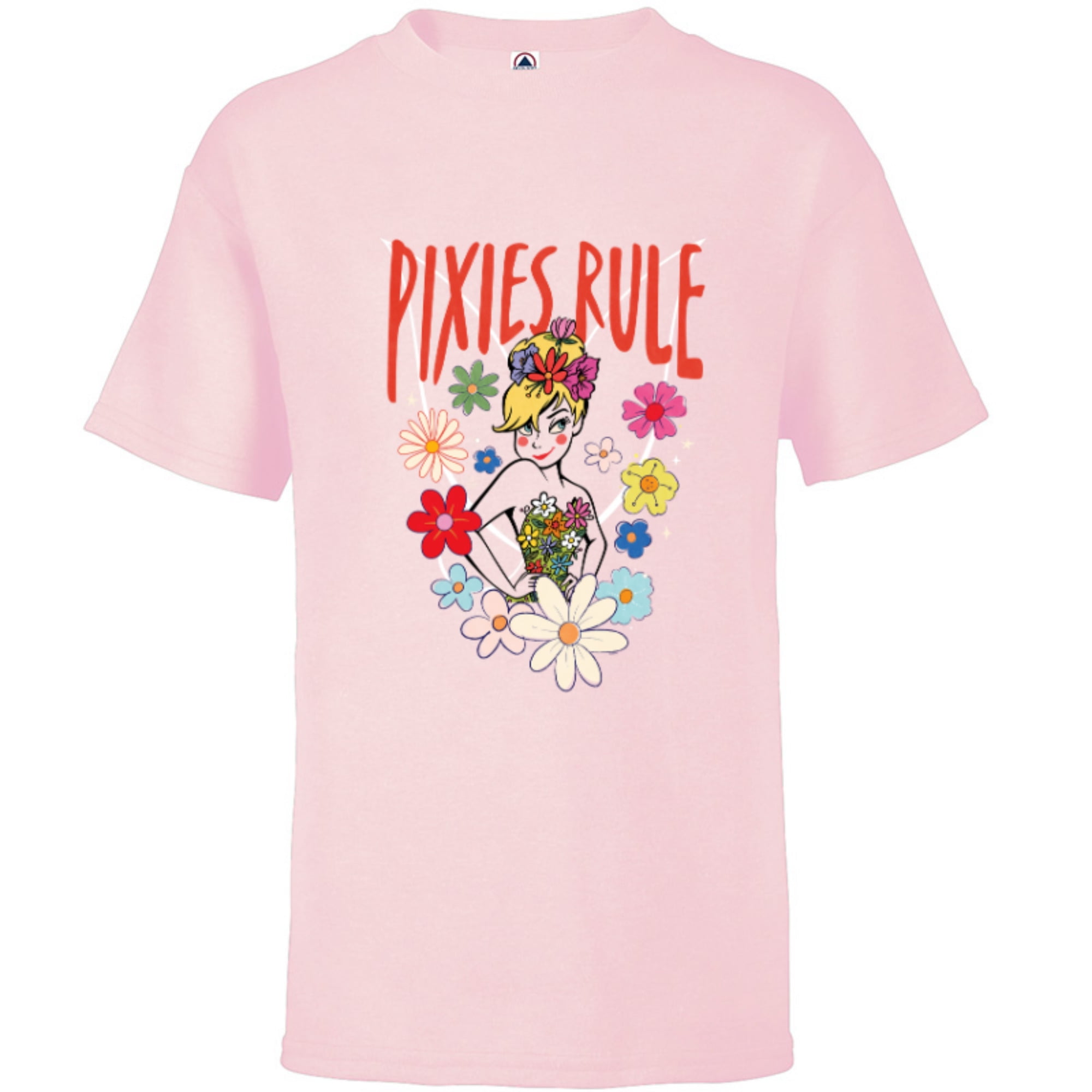 Disney Princess Tinker Bell Pixies Rule - Short Sleeve T-Shirt for Kids ...