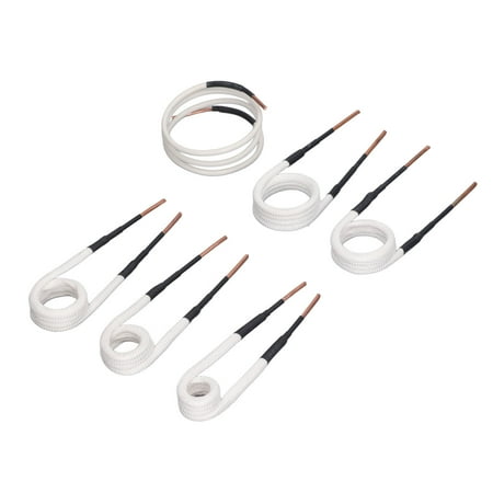 Induction Heater Coil Kit, Portable 3mm Brass Core Abrasion Proof ...