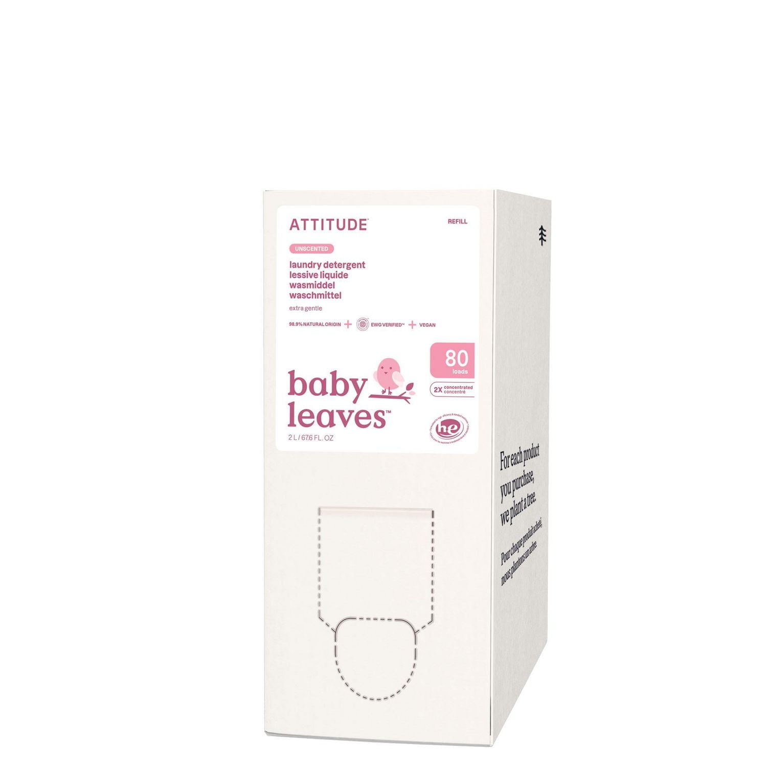 Click here for Attitude Baby Leaves  Laundry Detergent  Refill  U... prices