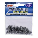 American Fishing Wire Mighty Mini Crane Swivels (100-Percent Stainless ...