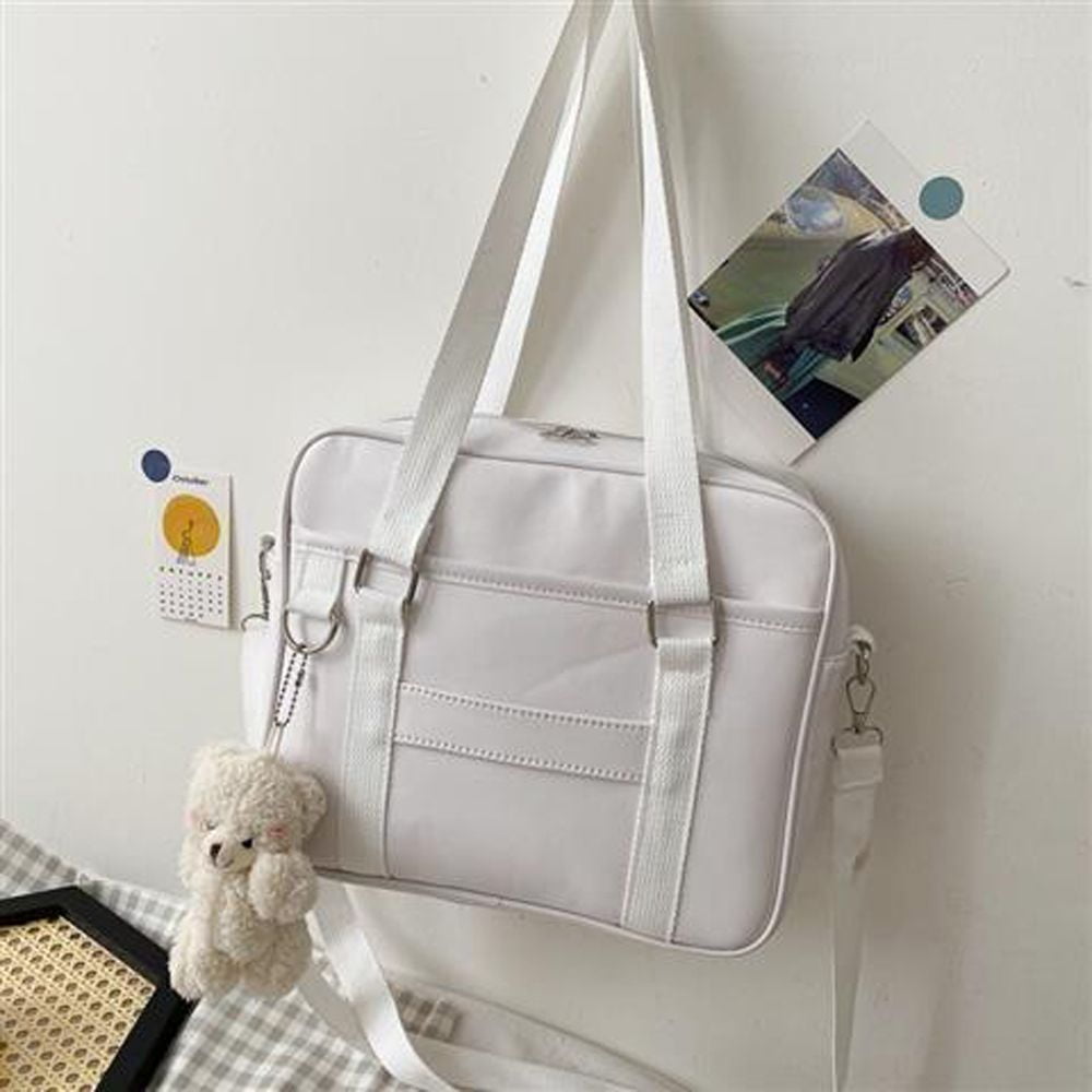 Casual Sweet Girls Cosplay Pros With Bear Pendant Pu Leather Japanese ...