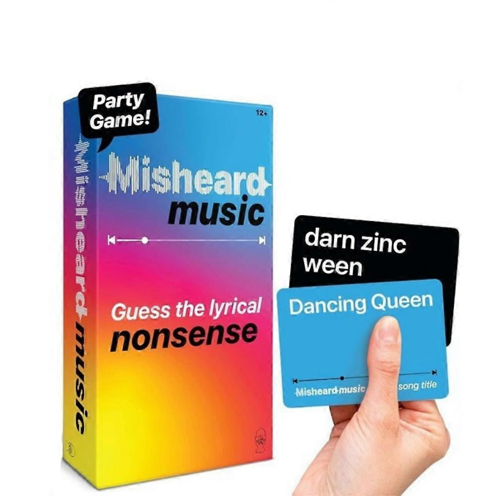 Misheard Music Party Game - Guess The Song or Artist with Lyrical ...