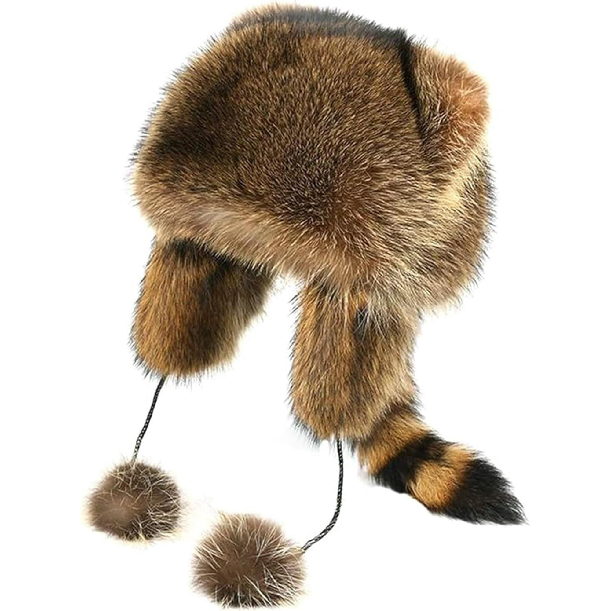 Click here for Unbranded Faux Fur Raccoon Tail Hat super Cute Lit... prices