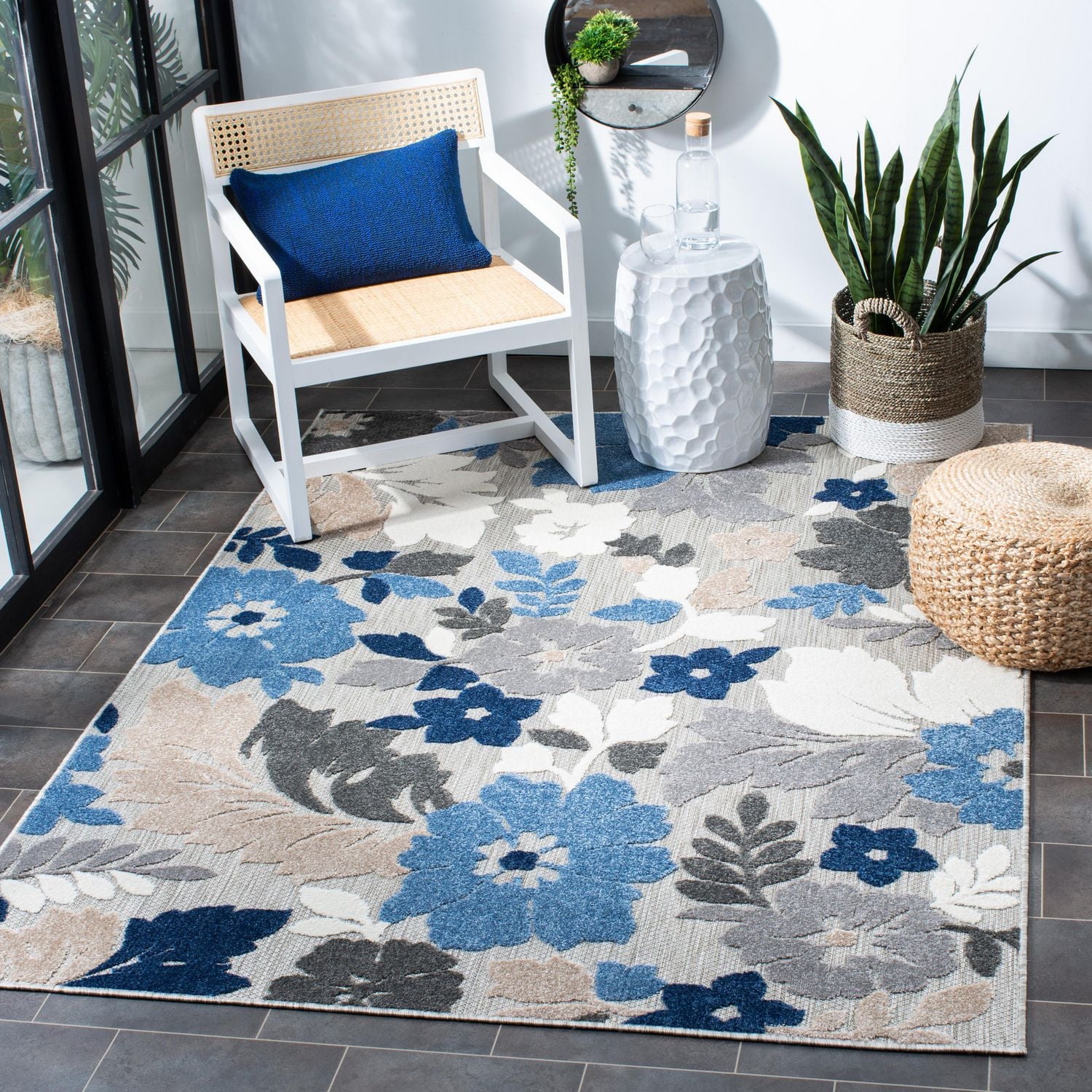 Click here for Safavieh Cabana Garnet Floral Outdoor Area Rug 8 F... prices