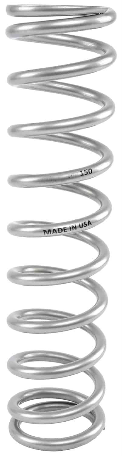 JEGS 64980 Coil-Over Spring 14 in. Free Length Rate: 150 lbs./in. 2.500 ...