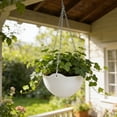 AYktou Hanging Planters for Indoor Outdoor Plants, 14In Plants Hanging ...