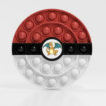 Pokemon Pops Fidget Toys 13.6cm Reliver Stress Bulbasaur Squirtle ...