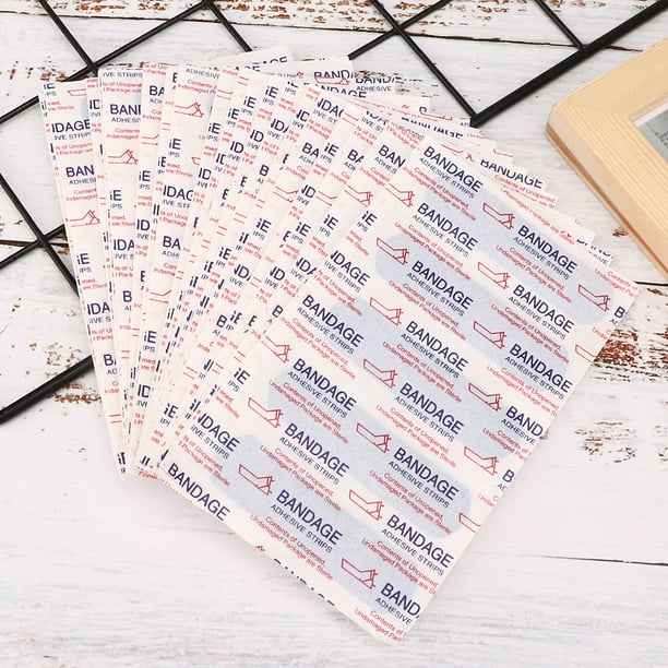 Antibacteria Wound Plaster 100pcs / Box Adhesive Bandage Food Grade ...