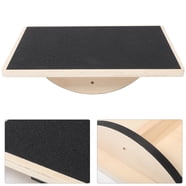 Free Shipping! StrongTek Wooden Balance Board 17.5 inch Rocker Board ...