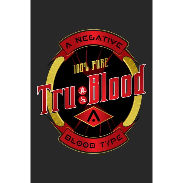True Blood Drink Logo Poster 24x36 Art Poster 24x36 Multi-Color Square ...
