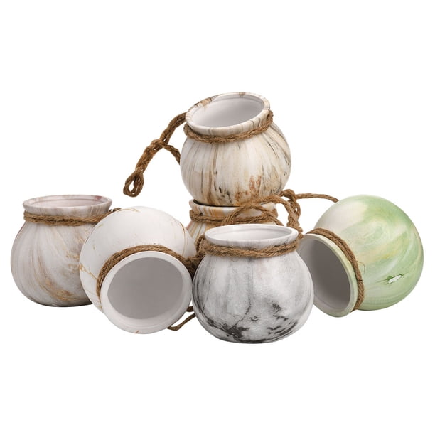 fastboy Sturdy And Durable Ceramic Hanging Plant Pot Water-saving And ...