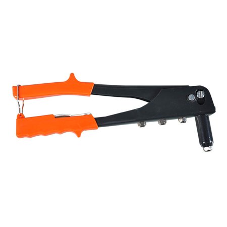 Rivet Hand Riveter Gun with 200 Heavy Duty Metal Rivets - Professional ...