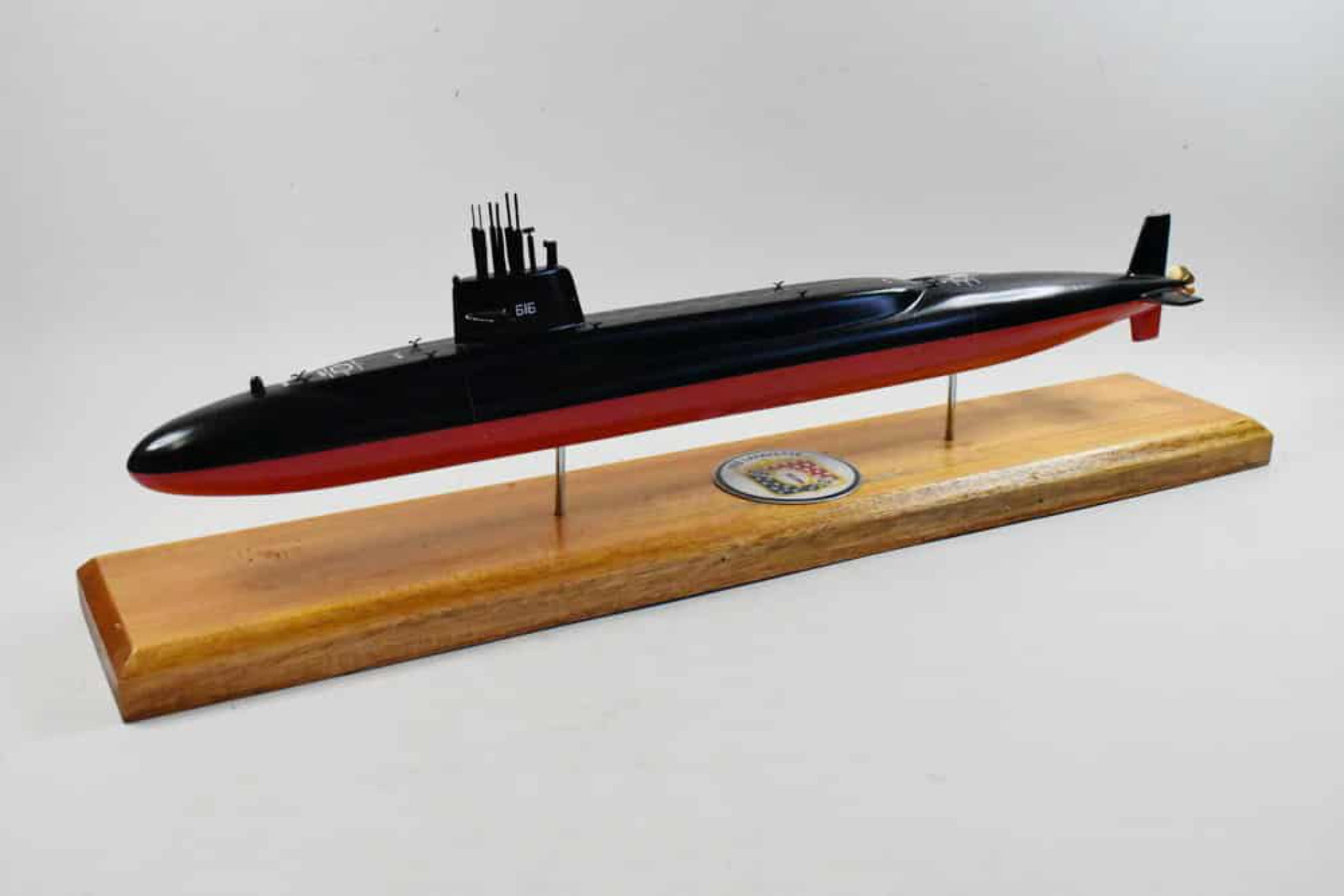 USS Lafayette SSBN-616 Submarine Model,Navy,Scale Model,Mahogany,20 ...