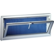 "Mobile Home Obscured Glass Bathroom Window, 36"" x 8"" Horizontal ...